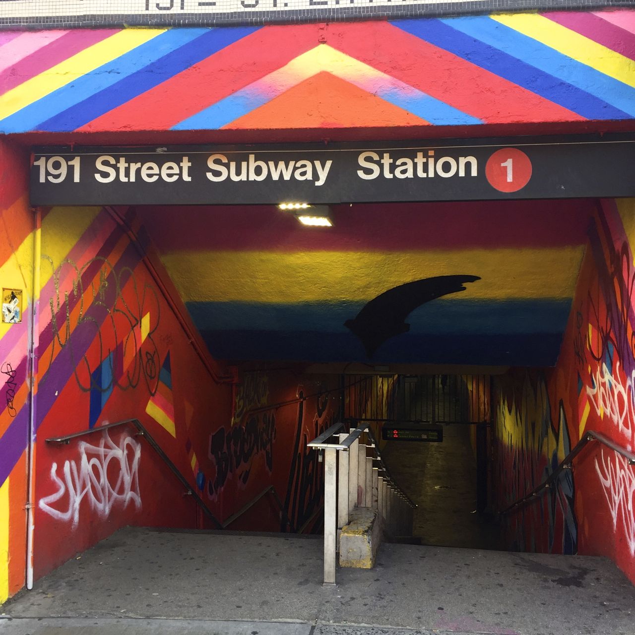 The Fantastic Electric Pedestrian Tunnel at the 191st Street Station