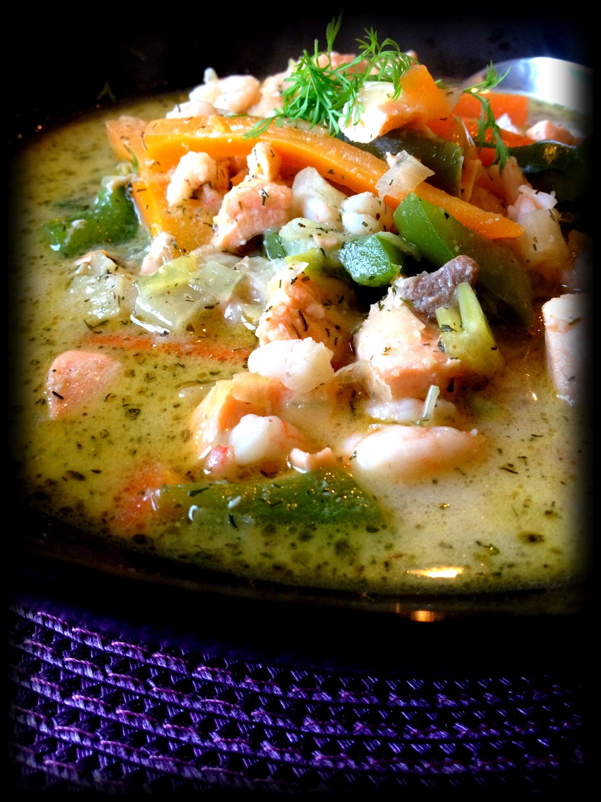 Linda Keränen: Linda's Thaisoppa med räkor