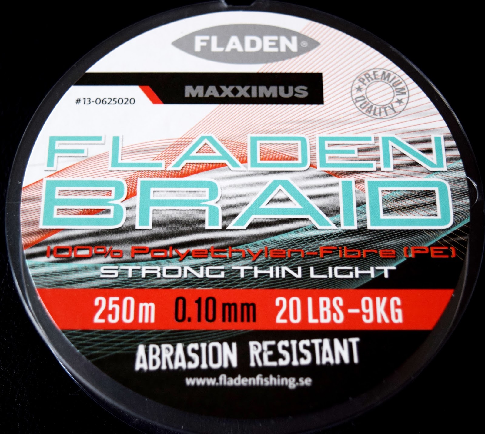 Fladen Braid, 250 meter 0,10 mm (9kg) - Fiskesnack.com - För oss bakom ...