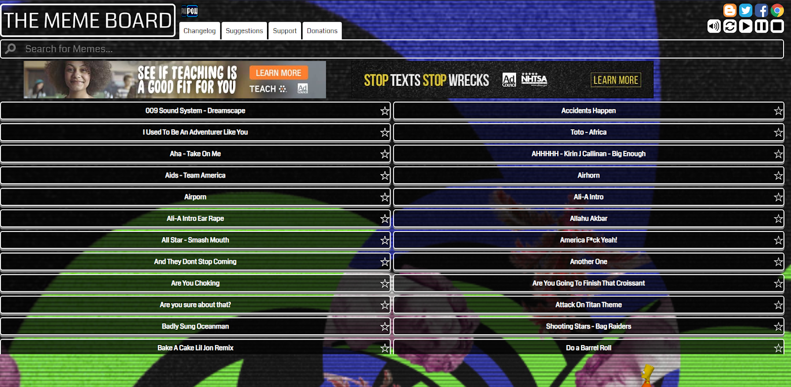 Introducing mememusicboard.com!