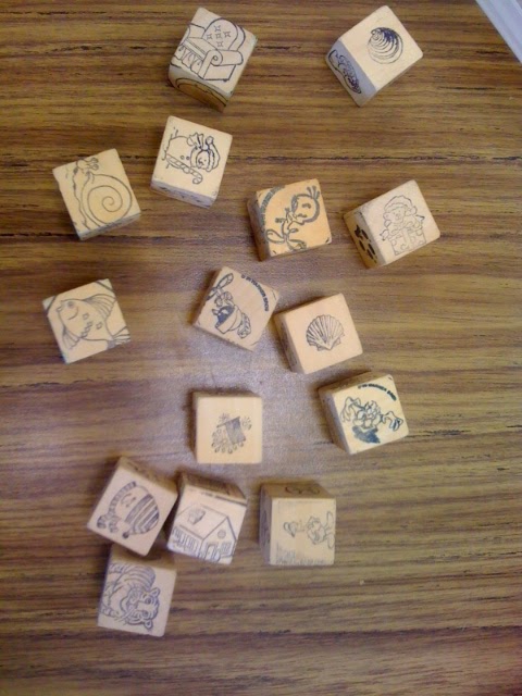Kindergarten and Mooneyisms: DIY Sentence and Story Cubes