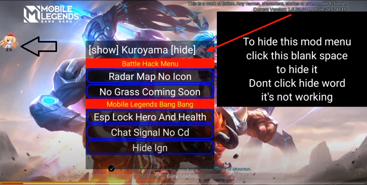 New Mobile Legends MOD Menu (Map Hack, Unlock All Skins, Drone View ...