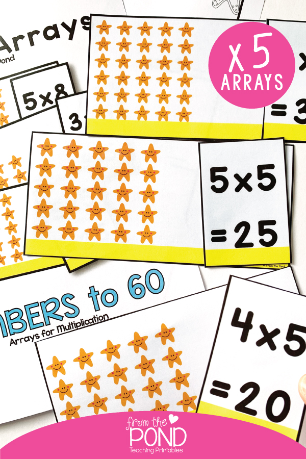 Multiplication by 5s | From the Pond