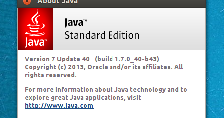 Oracle Java 7 Update 40 (7u40) Released, Ubuntu PPA Updated ~ Web Upd8 ...