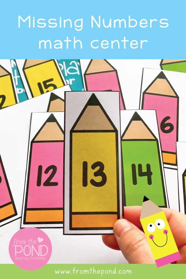 Missing Numbers to 30 | From the Pond