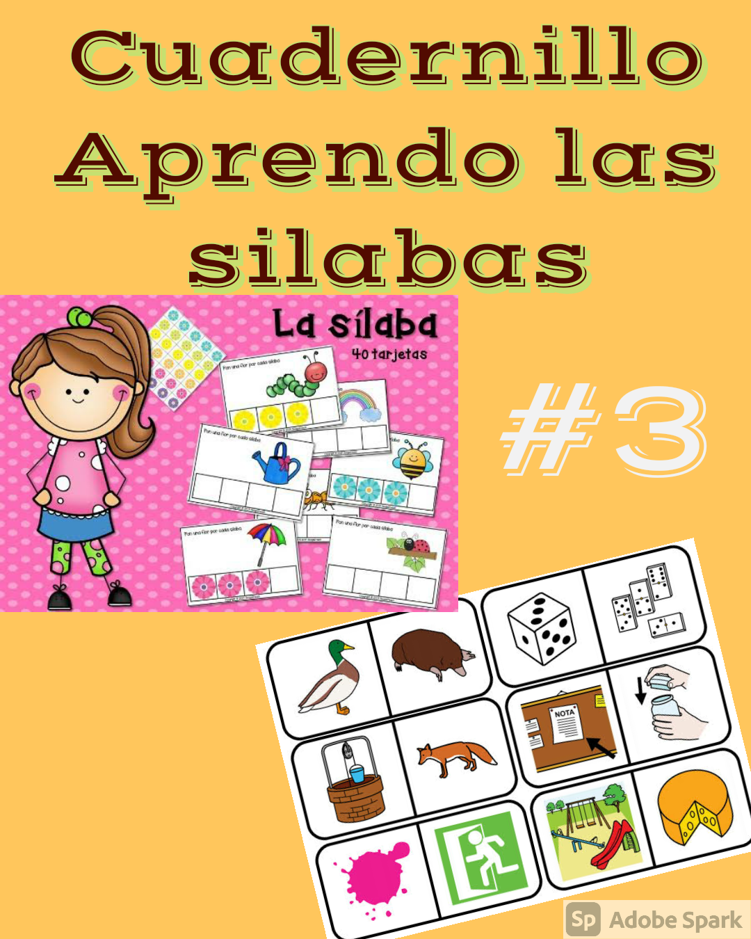 CUADERNILLO APRENDO SILABAS #3 | MATERIAL DIDÁCTICO PRIMARIA