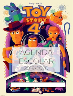 Agenda Escolar Editable Toy Story