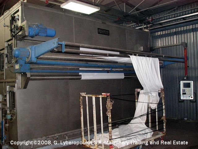 Used textile machinery dealers: continuous washing range SANTEX, model ...