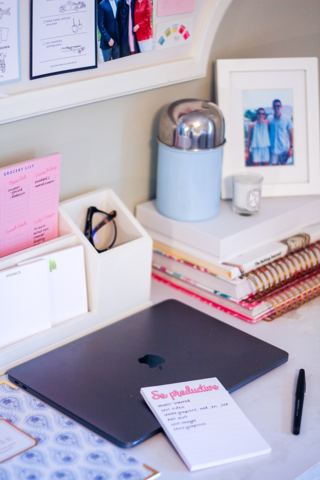 Colorful Desk Refresh