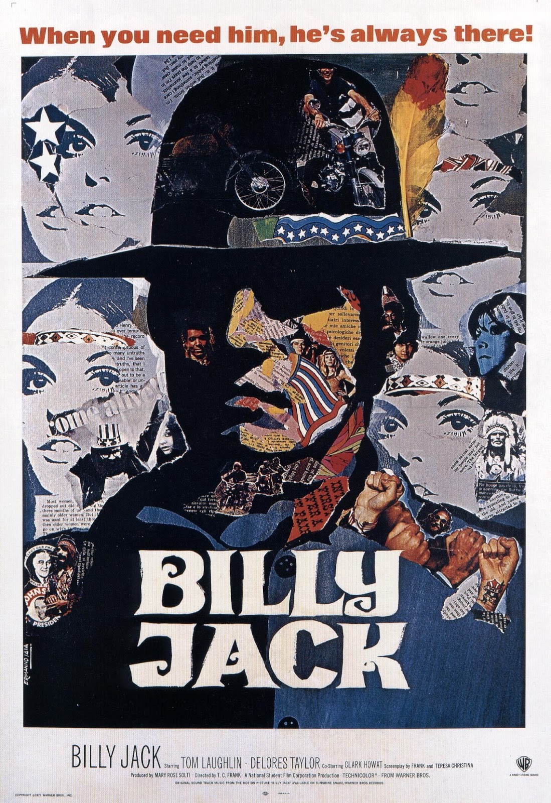 CINÉFILOS PARA SEMPRE: BILLY JACK / BILLY JACK (1971) - ESTADOS UNIDOS