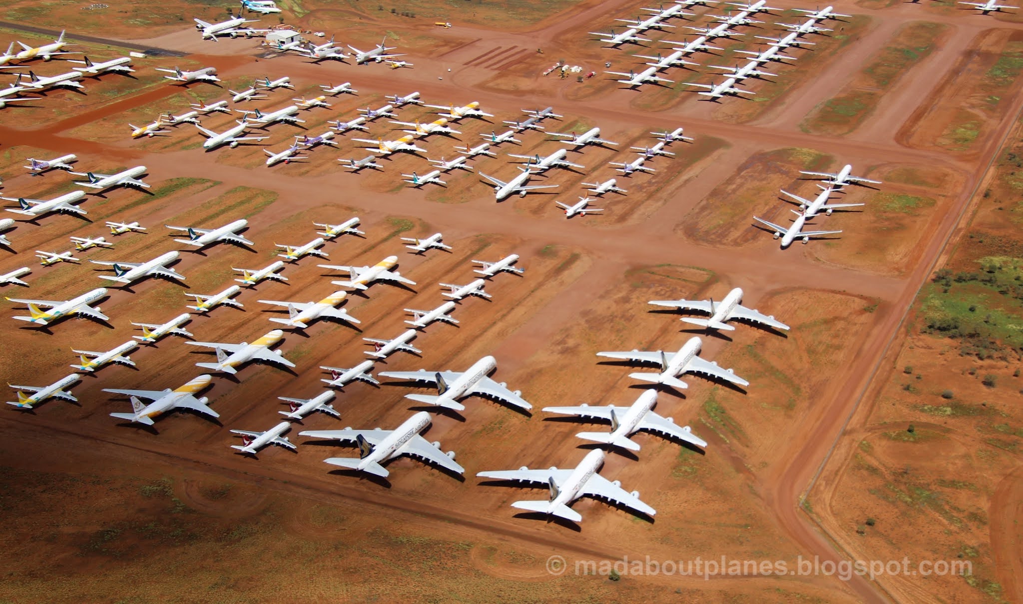 B M B Photography: Asia Pacific Aircraft Storage - Alice Springs
