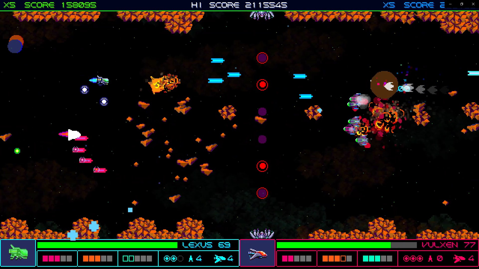 Indie Retro News: Galactic Wars EX - A seriously cool Shoot em up as an ...