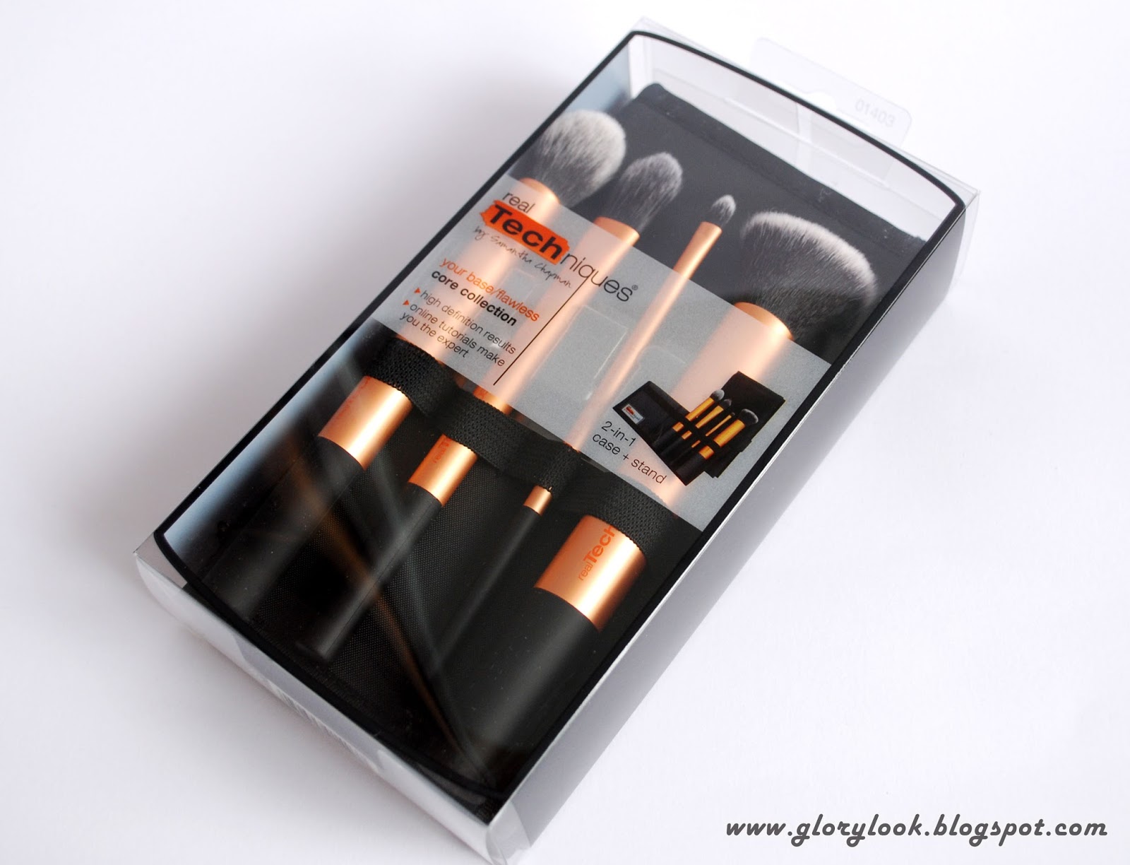 GLORYlook: Набор из 4 кистей для лица Core Collection от Real Techniques