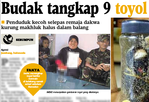 Gambar remaja tangkap 9 toyol di Indonesia viral di laman sosial ...