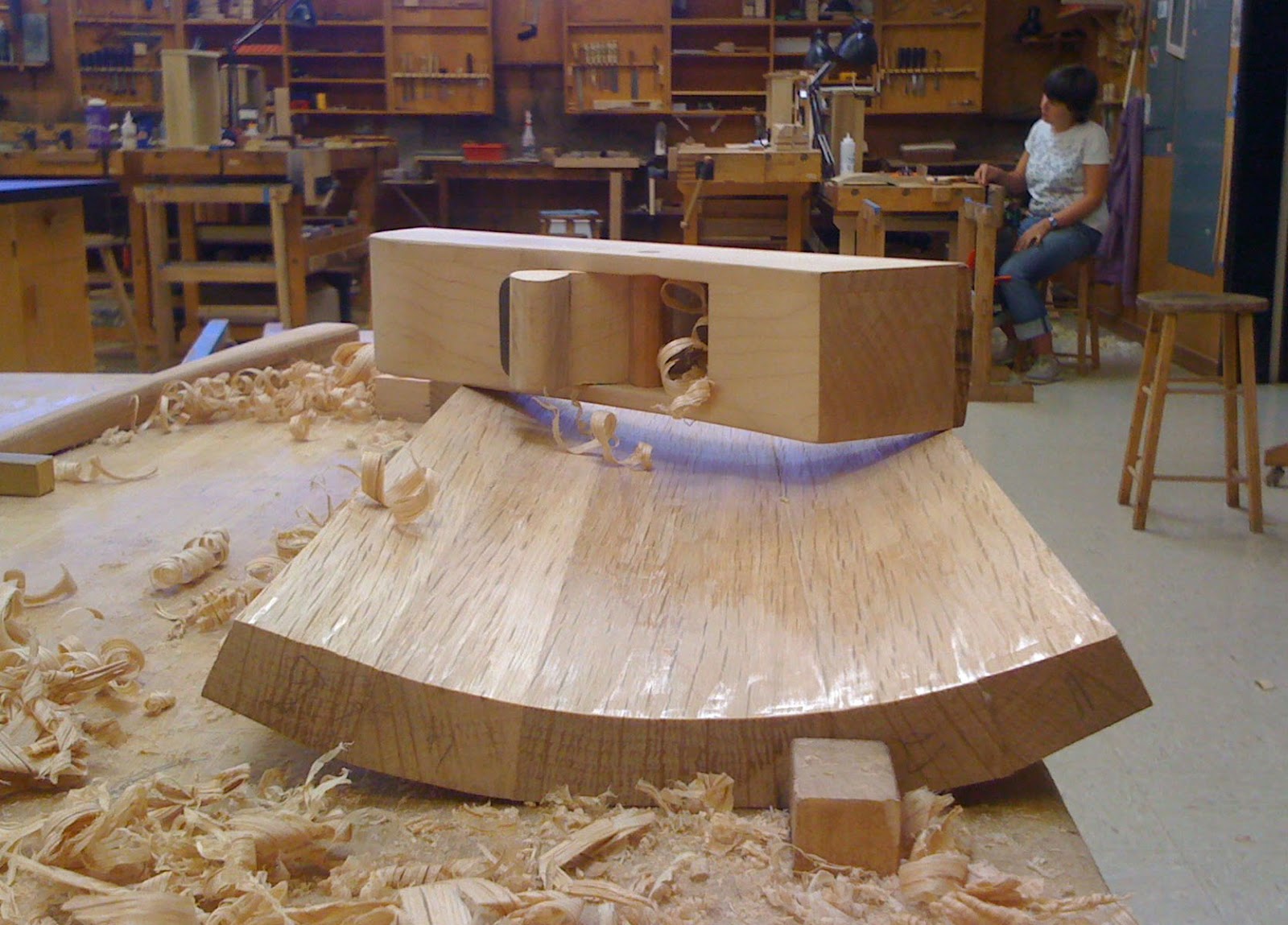 Redwood Journal: Coopering -- Or how flat surfaces become round