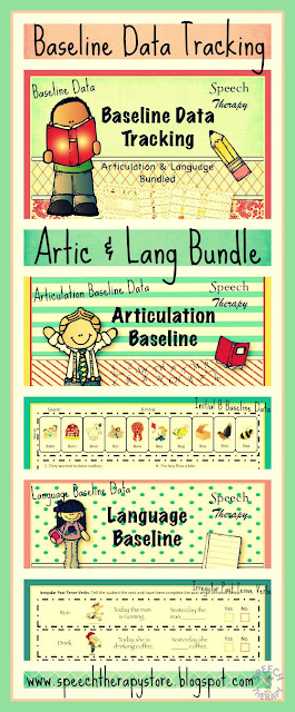 Speech Therapy: Baseline Data Tracking
