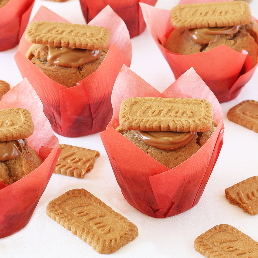 Jarita's Cookies: Muffins de Crema Lotus