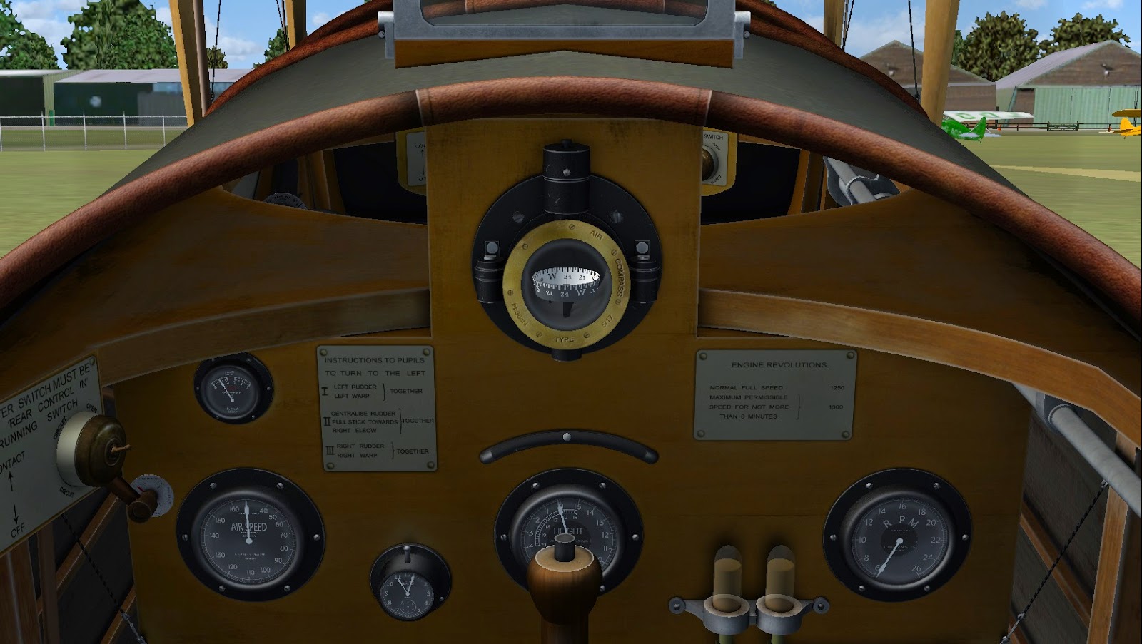 Distant Thoughts: Avro 504 biplane