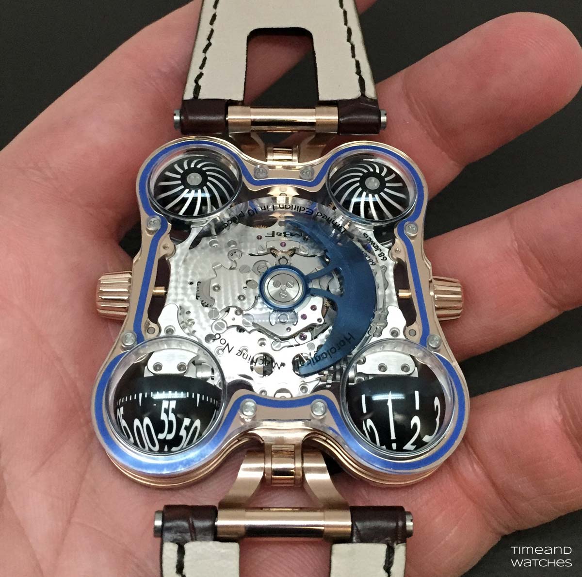 MB&F - Horological Machine N. 6 SV (Sapphire Vision) | Time and Watches ...