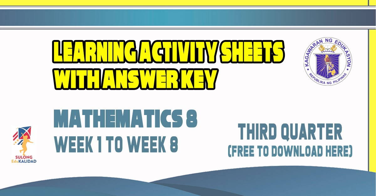Learning Activity Sheets for Grade 8 Mathematics | Third Quarter - Free ...