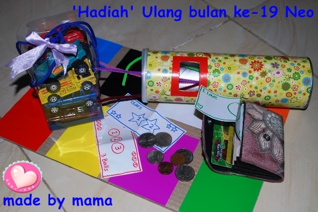 This Simple Mom Life: Homemade toys: 'Hadiah' mama untuk si 19 bulan