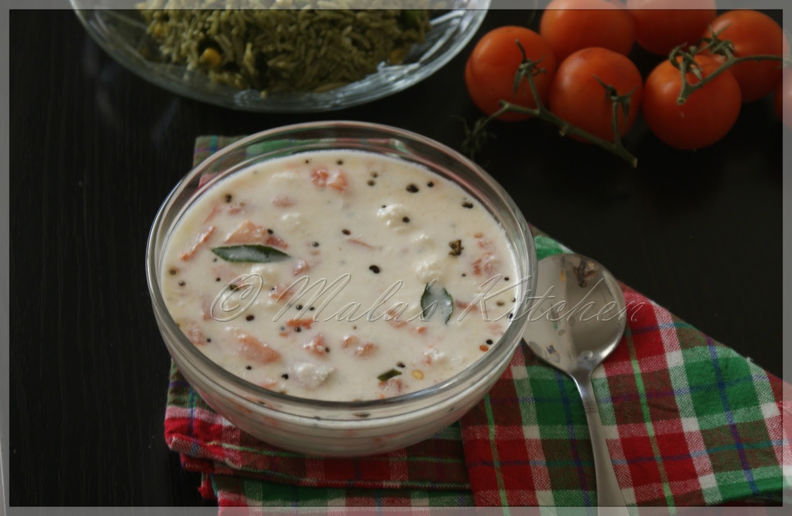 Tomato Thayir Pachadi | Tomato Mosaru Pachadi - Malas-Kitchen