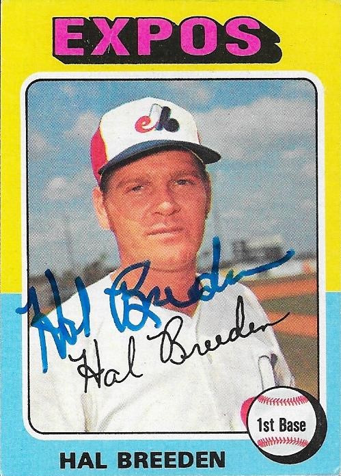 foul bunt: TTM Success - Hal Breeden