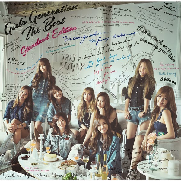 Covers of Girls' Generation: Girls' Generation The BEST New Edition