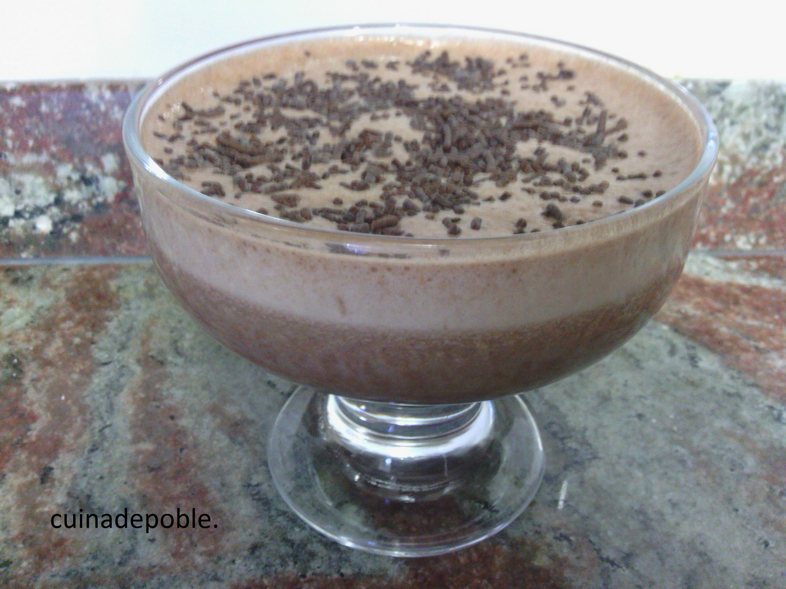 DOLÇ I SALAT......: BATUT DE PLÀTAN I XOCOLATA