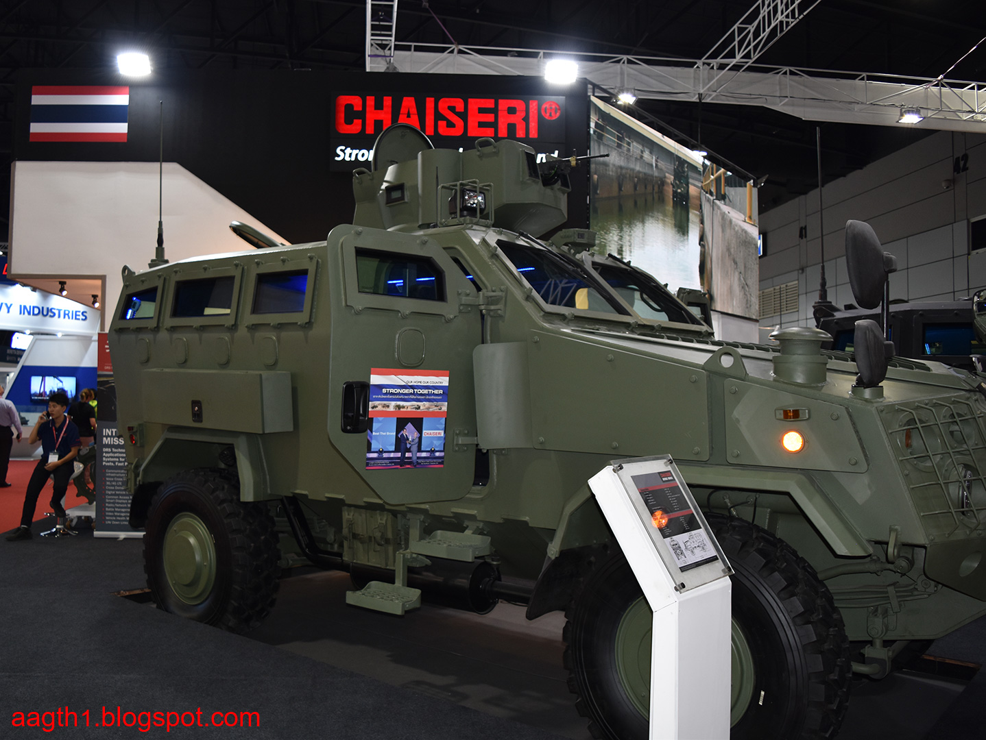 AAG_th บันทึกประจำวัน: Chaiseri ไทยเปิดตัวรถหุ้มเกราะล้อยาง First Win ...