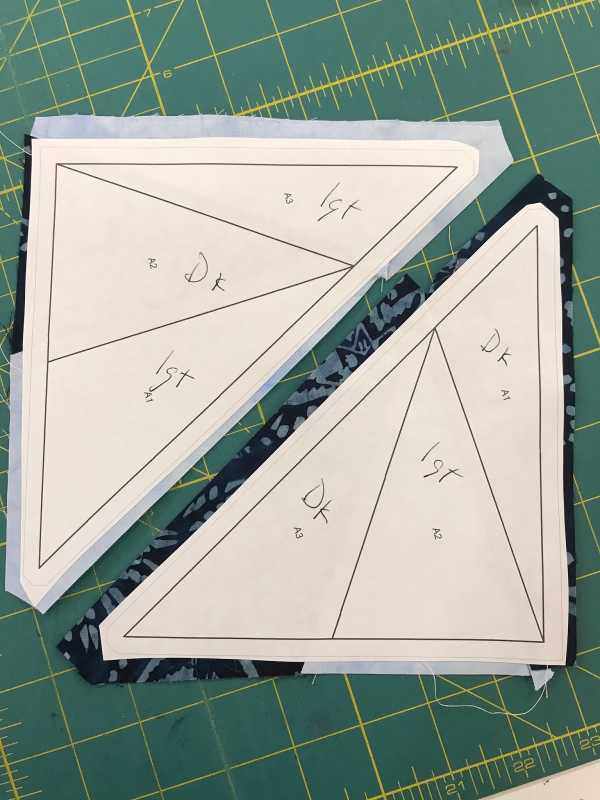 Gateway Quilts & Stuff: NATIONAL QUILTER'S CIRCLE MYSTERY PAPER PIECE ...