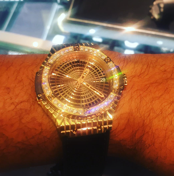 Freeze shows off his Hublot Caviar Diamond watch, explains why he only ...