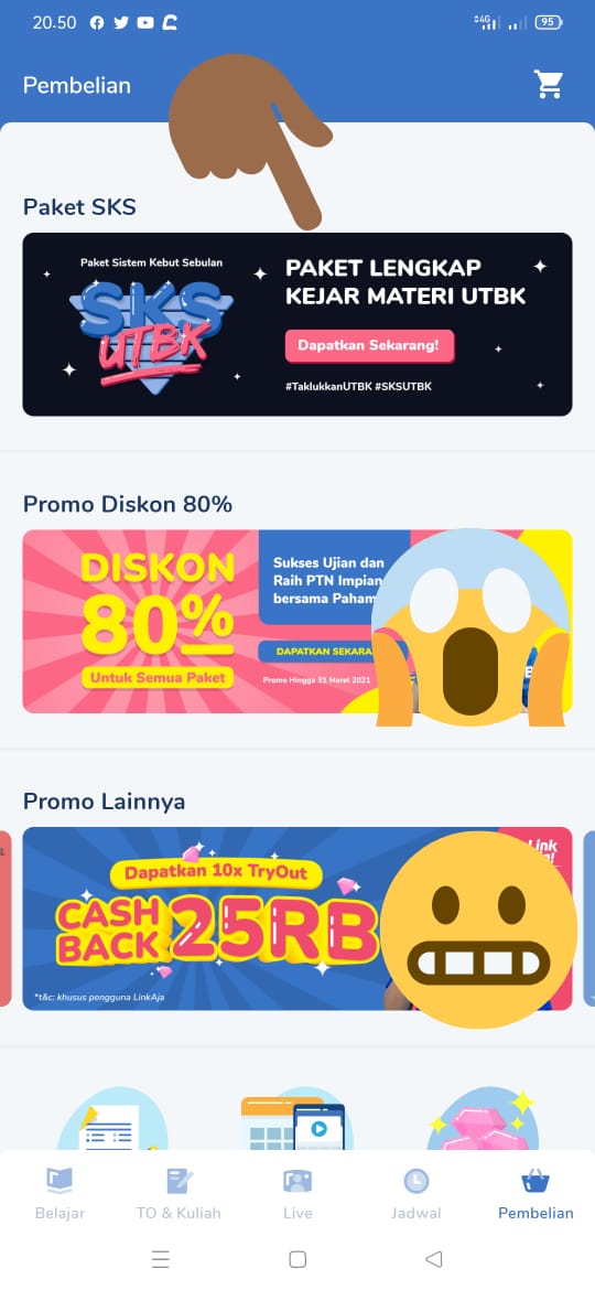 Cara Masukan Kode Diskon Pahamify UTBK SKS 2021 - BERBAGI ILMU