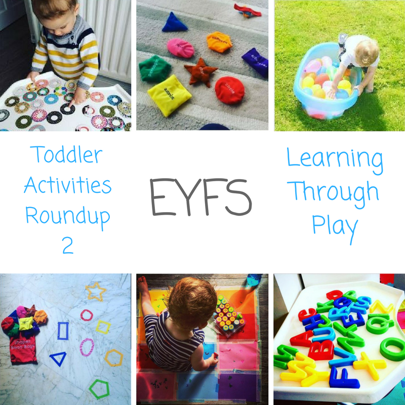 Arthurwears: EYFS Toddler Activities Roundup 2 - Learning Through Play