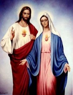 Gambar Hati Kudus Yesus Dan Bunda Maria ~ galeri gambar hade