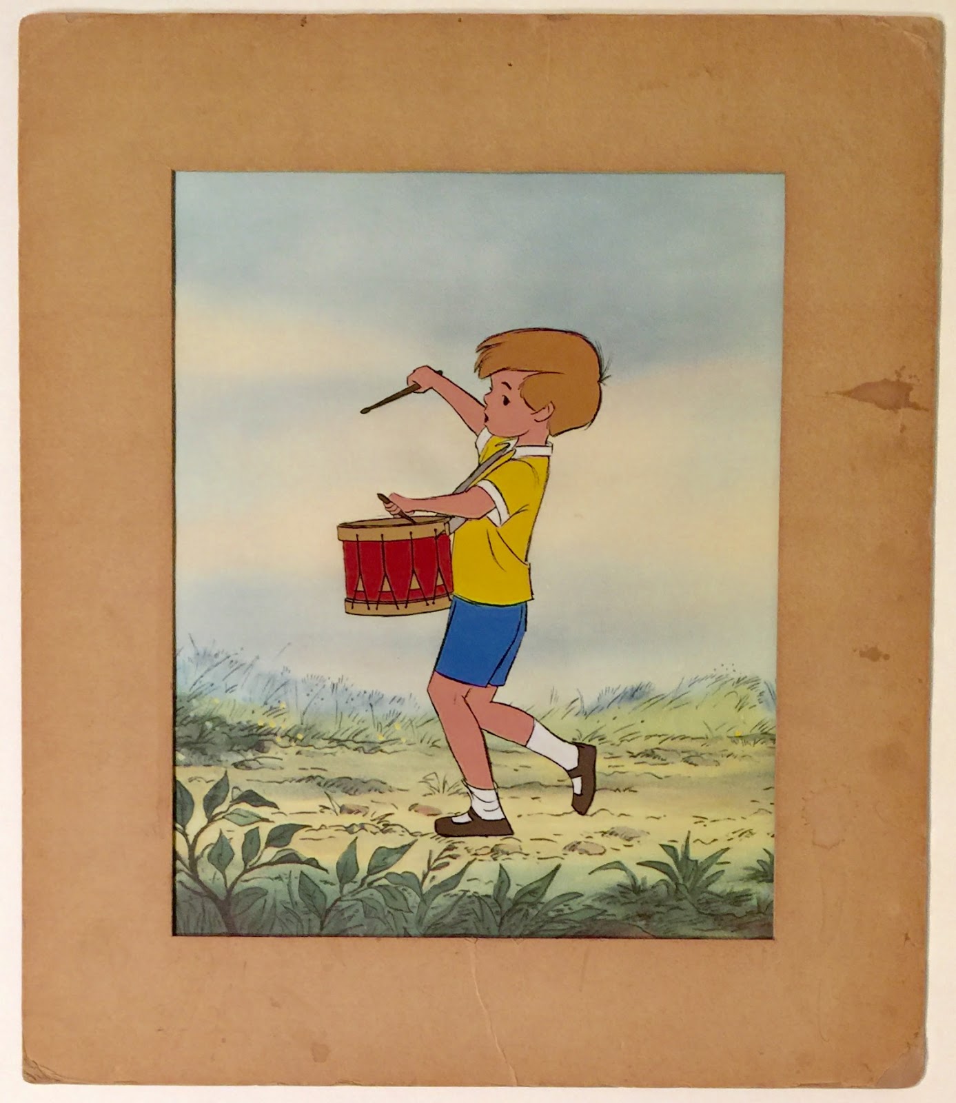 Animation Collection: Original Production Cel of Christopher Robin from ...