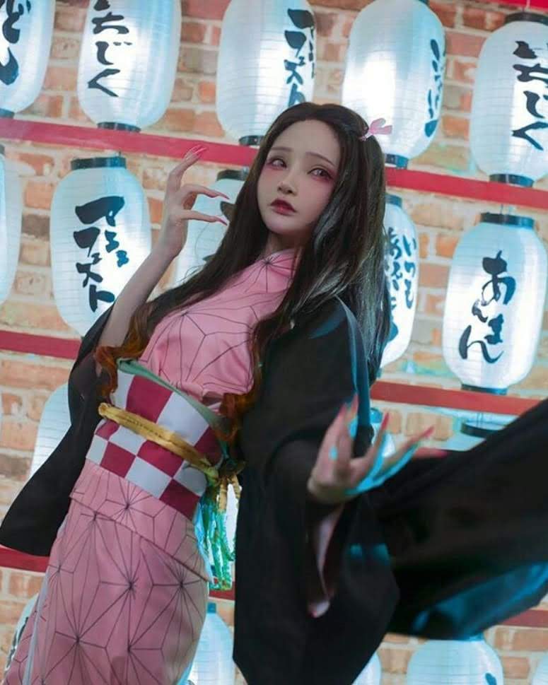 Senyamiku - #Nezuko Cosplay ~ Wifu-Bawang - Khanh Blogger