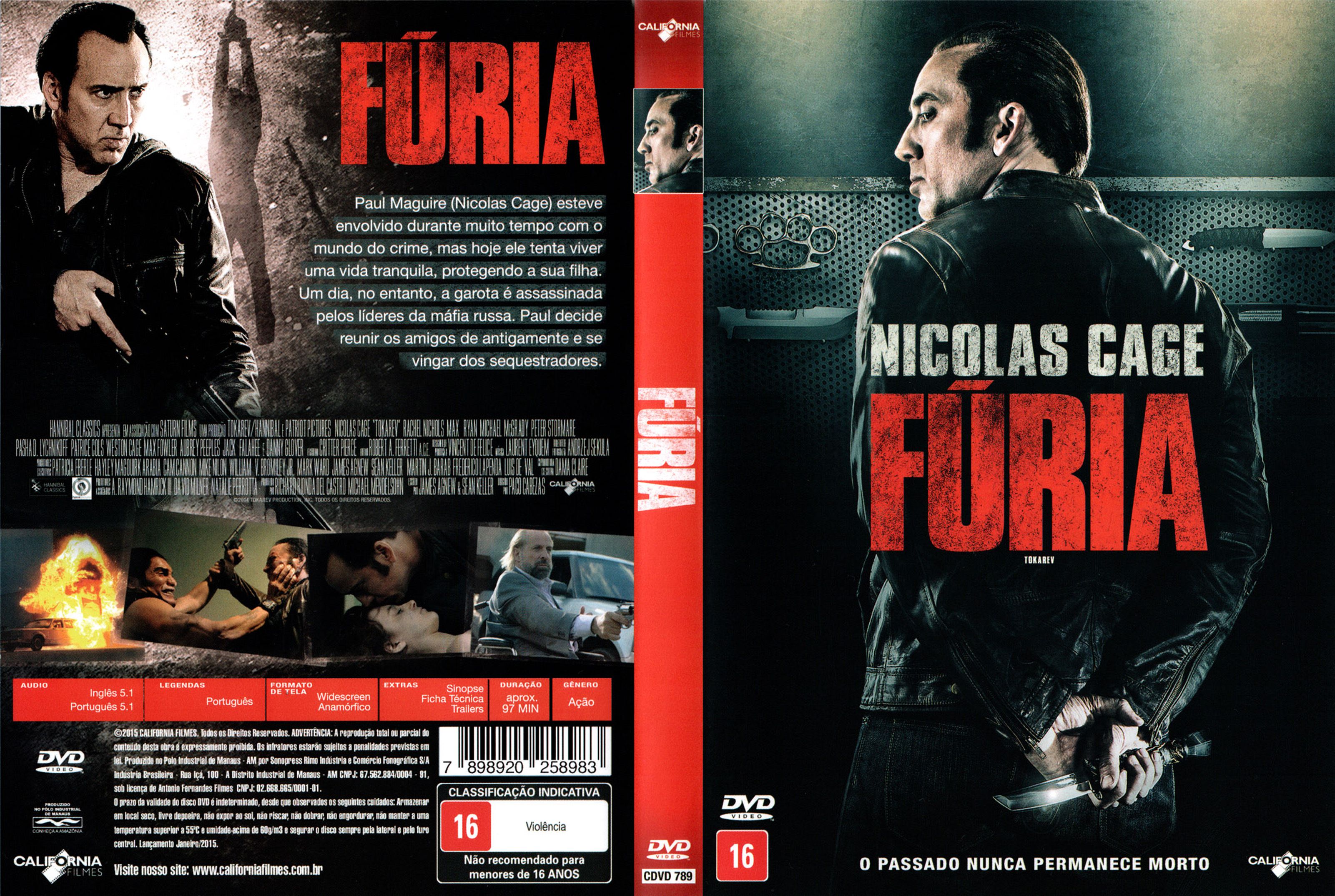 Capa DVD Fúria - DVD Cover - Baixar Capas de Filmes e Séries em DVD e ...