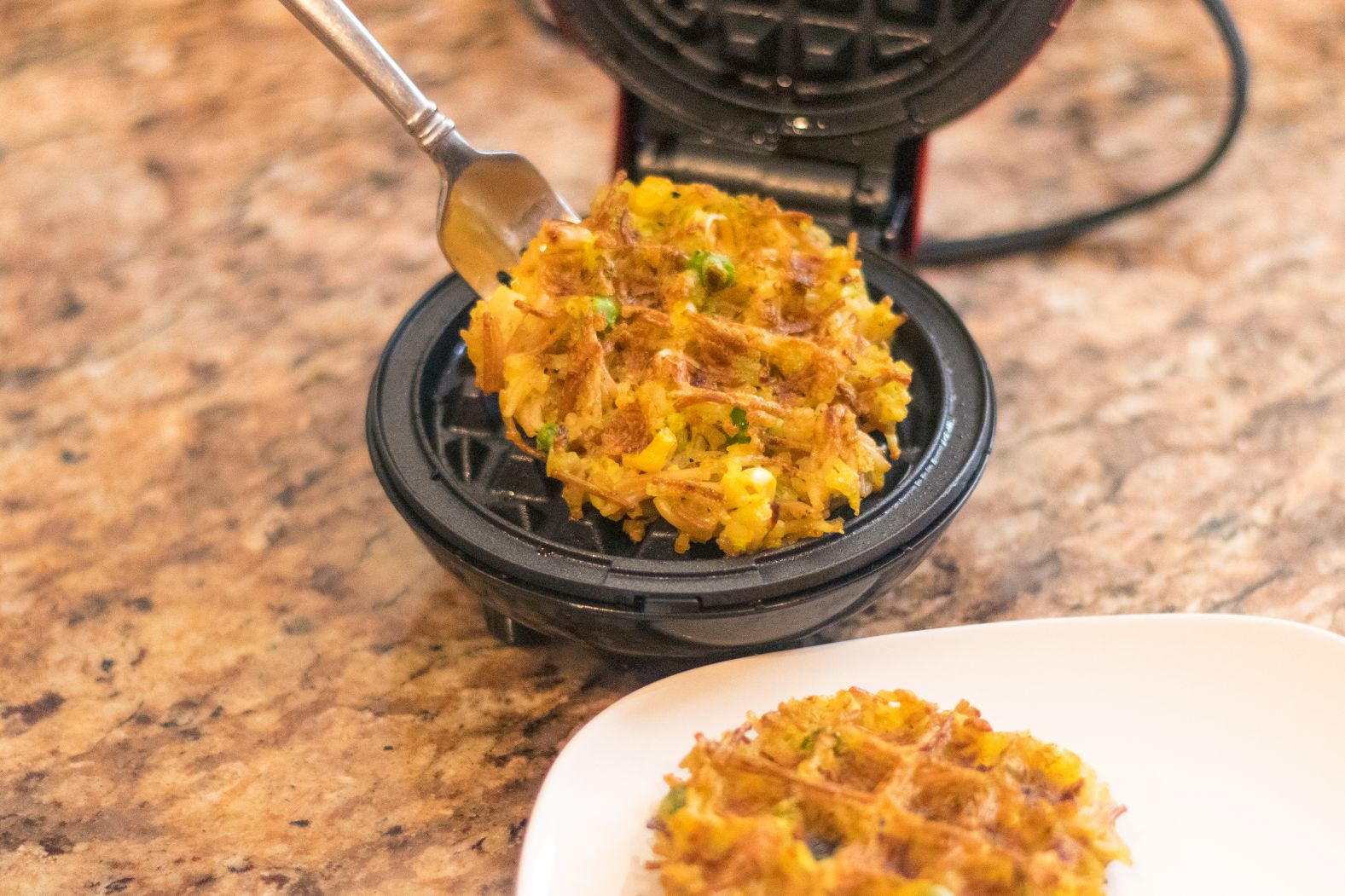 Lunchbox Dad: How to Make Rice-A-Roni Savory Mini Waffles