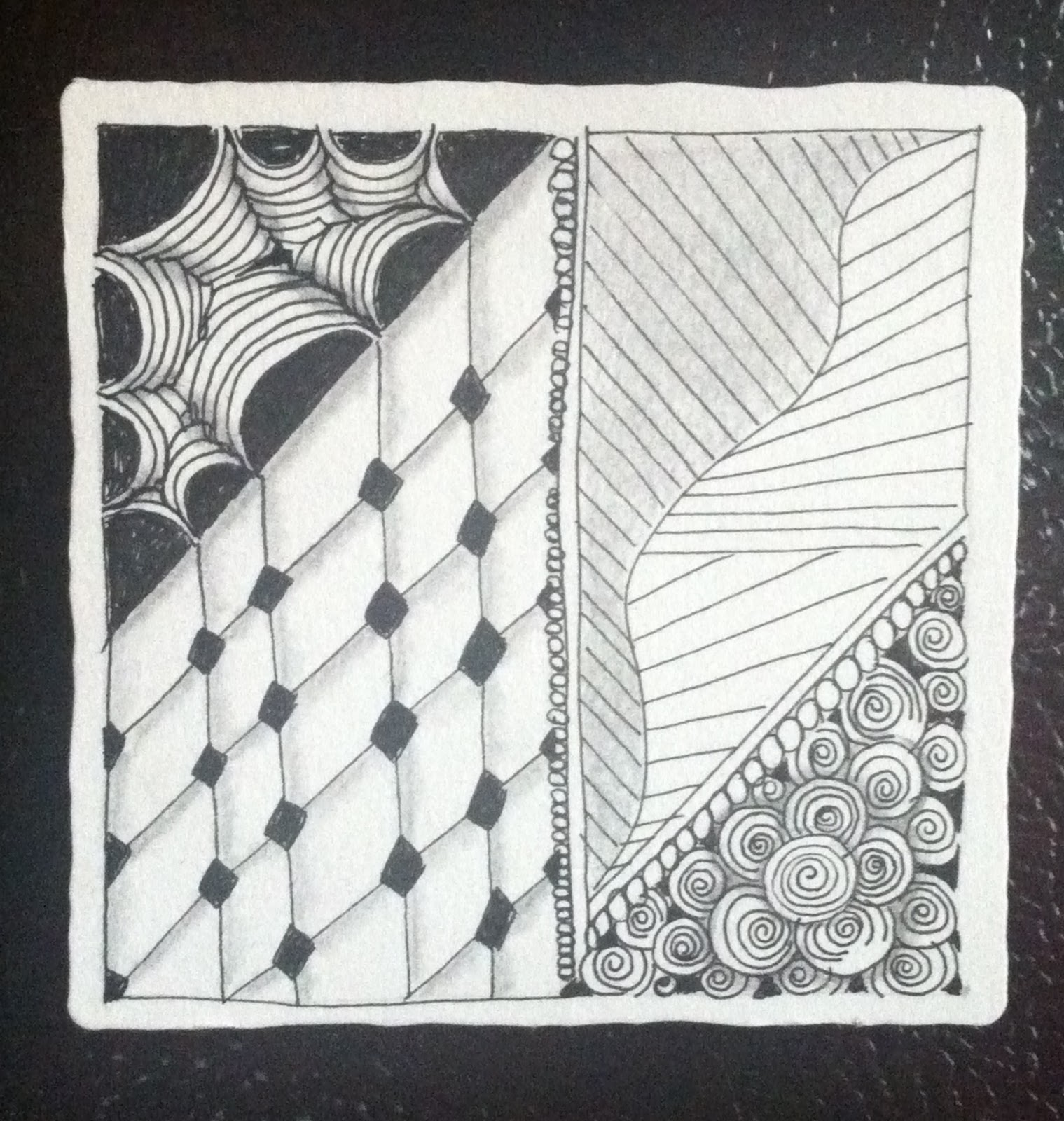 House Dust and Wanderlust: Zentangle