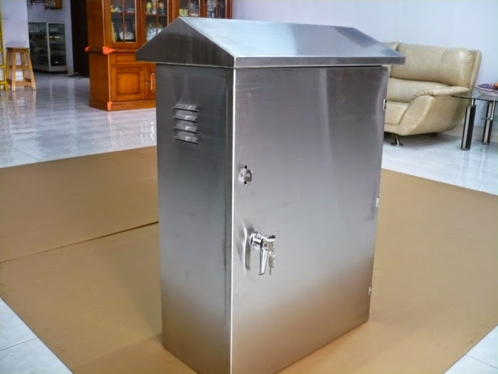 Box Panel listrik Stainless model atap ( Stainless Steel Electrical ...
