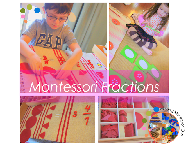 Montessori Fractions - Review, Addition & NEW Fraction Printables ...