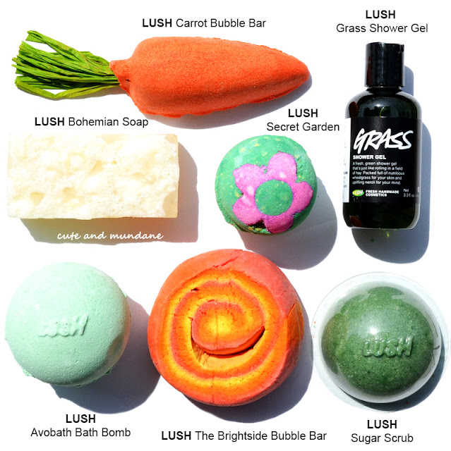 Cute and Mundane: LUSH Spring Tin review + photos (2013)