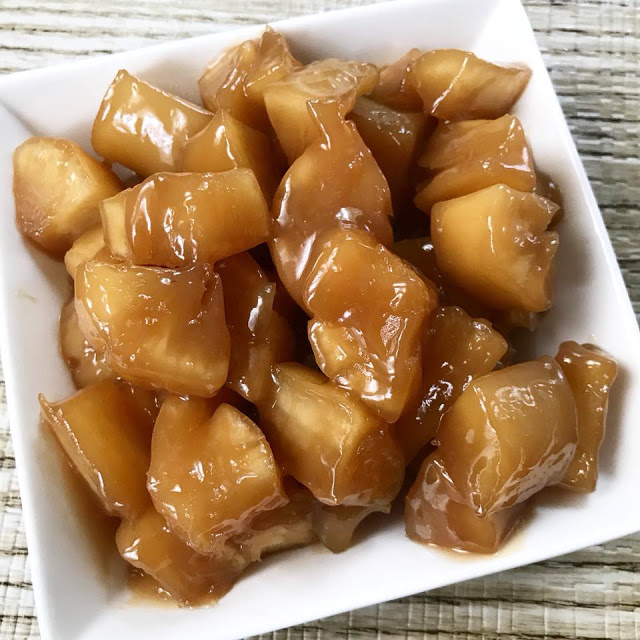 Kamoteng Kahoy With Bagoong