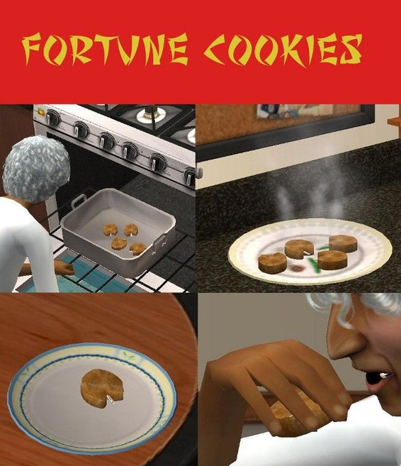 TheNinthWaveSims: The Sims 2 - Fortune Cookies