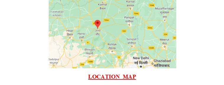 Jind princely state fiscal court fee/revenue/postage stamp