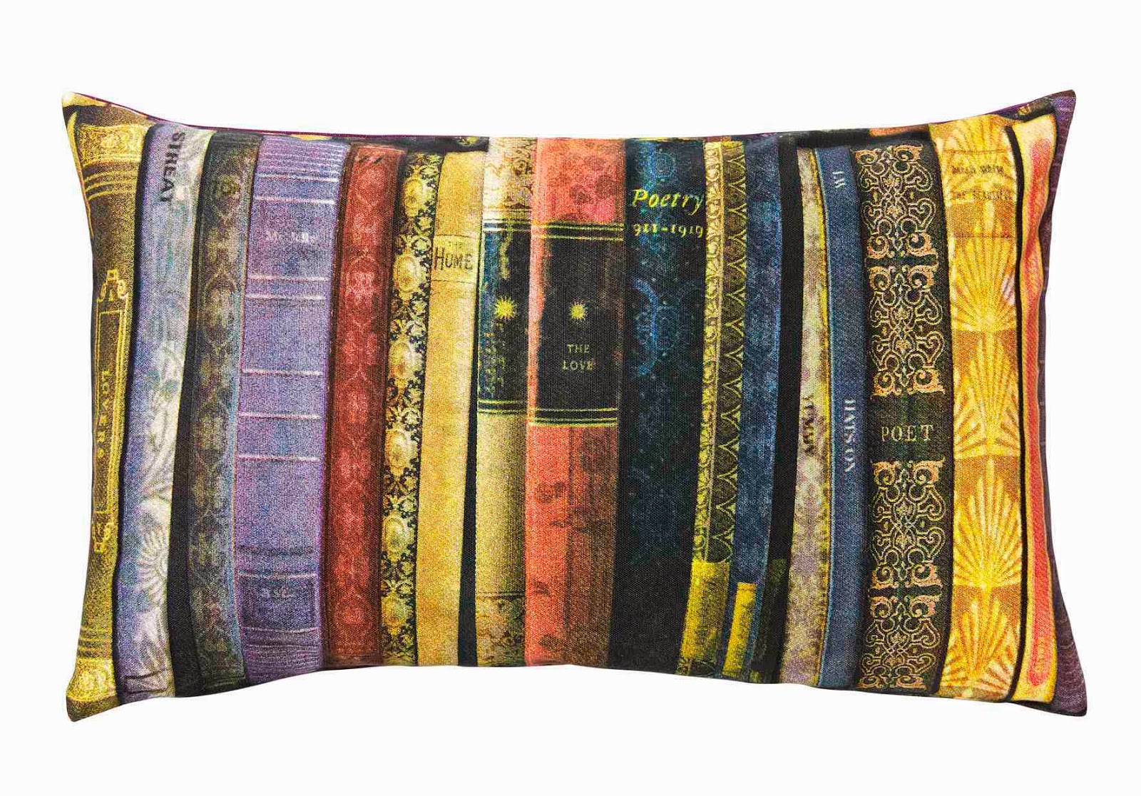 Bookshelf: Books cushion cover