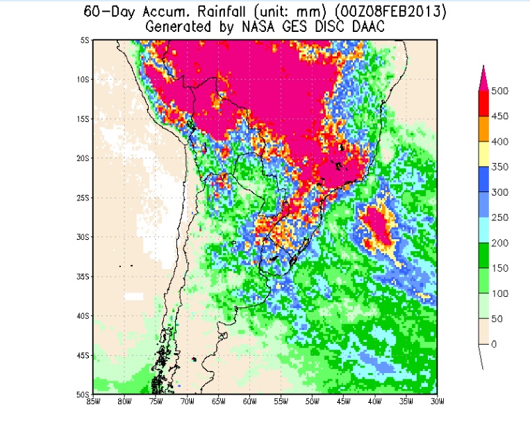 Observations in Agriculture: Brazil Rainfall