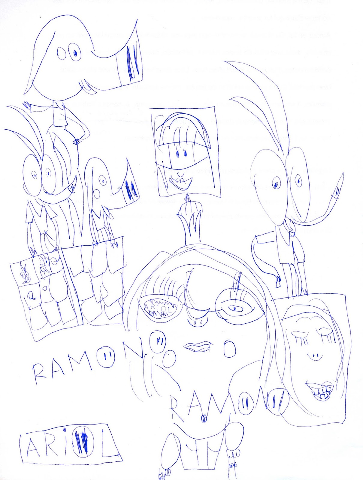 ARIOL&RAMONO!: Anna, les doigts dans le nez et le groin dans l'O