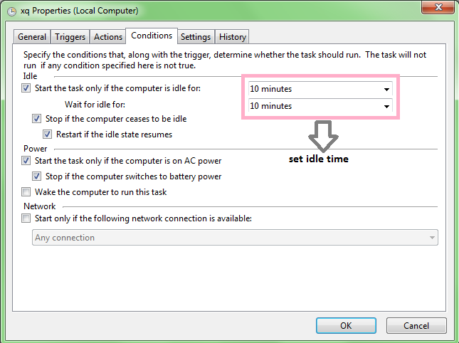 How to lock computer after inactivity